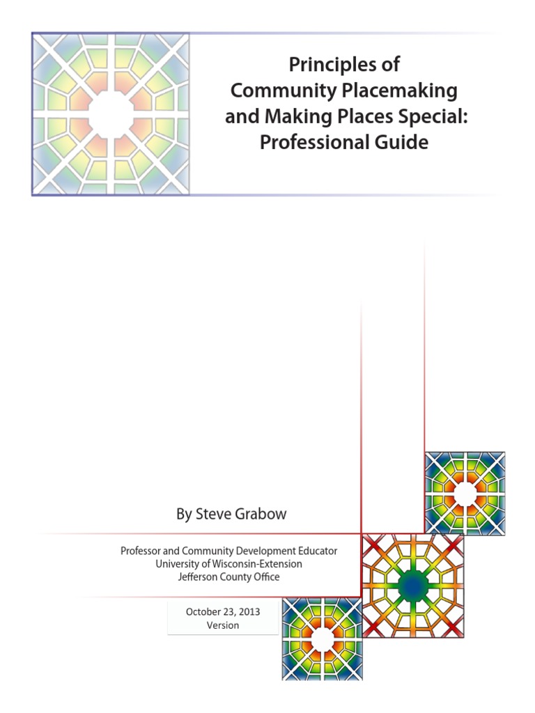 Principles of Placemaking Guide | PDF | Community | Transport