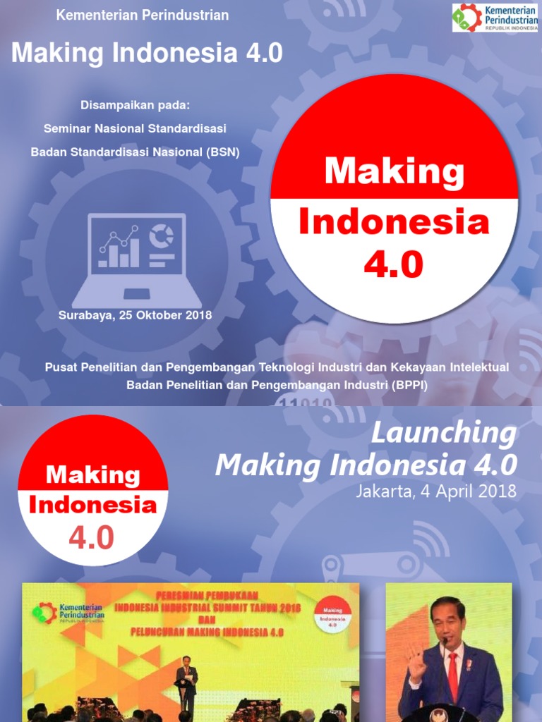 Making Indonesia 4.0 | PDF