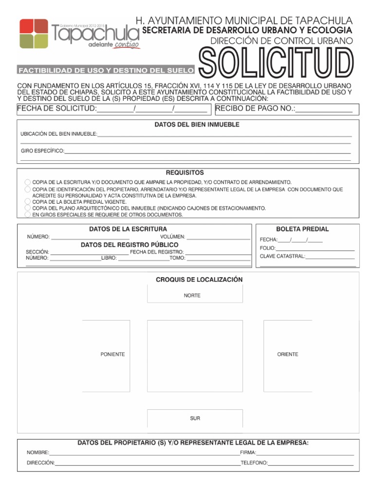 Factibilidad de Uso de Suelo PDF | PDF Factibilidad de Uso de Suelo PDF | PDF