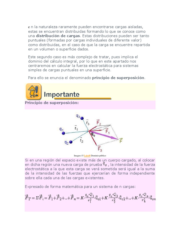 Principio de Superposicion | PDF