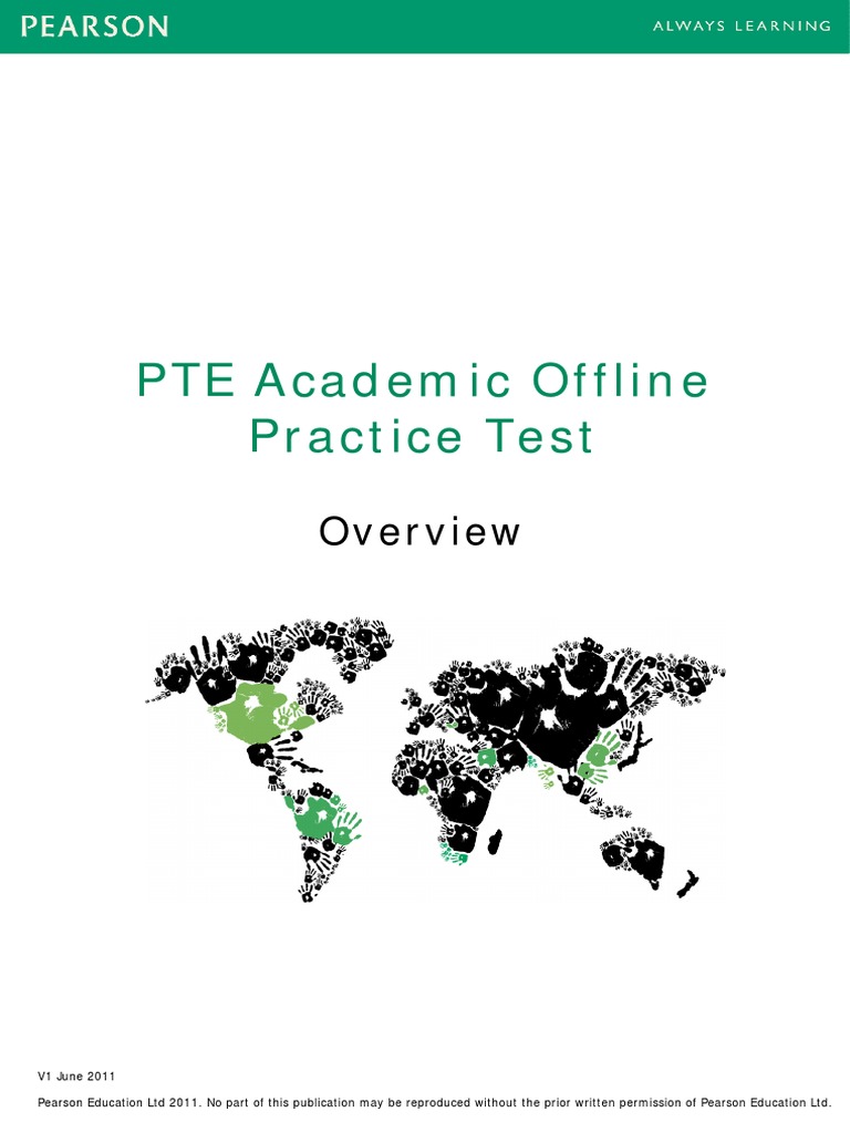 Overview PTE Practice Test PDF | Download Free PDF | Multiple Choice ...