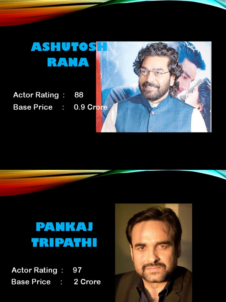 Supporting Actors | PDF