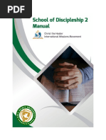 School of Discipleship Manual | PDF | Jesus | Samuel