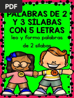 Leo y Formo Palabras de 2 Sílabas PDF | PDF