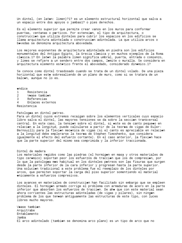 Los diferentes tipos de dinteles y su importancia en la arquitectura ...