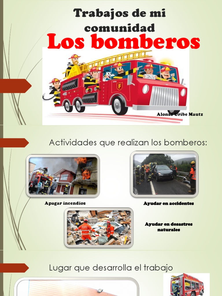 Funciones de los Bomberos para Niños | PDF