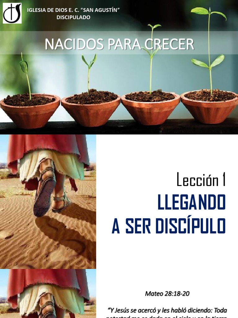 L1 Llegando A Ser Discípulo | PDF