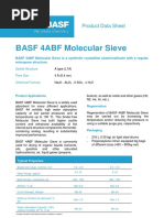 BASF R0-20 Data Sheet | PDF | Catalysis | Chemical Process Engineering