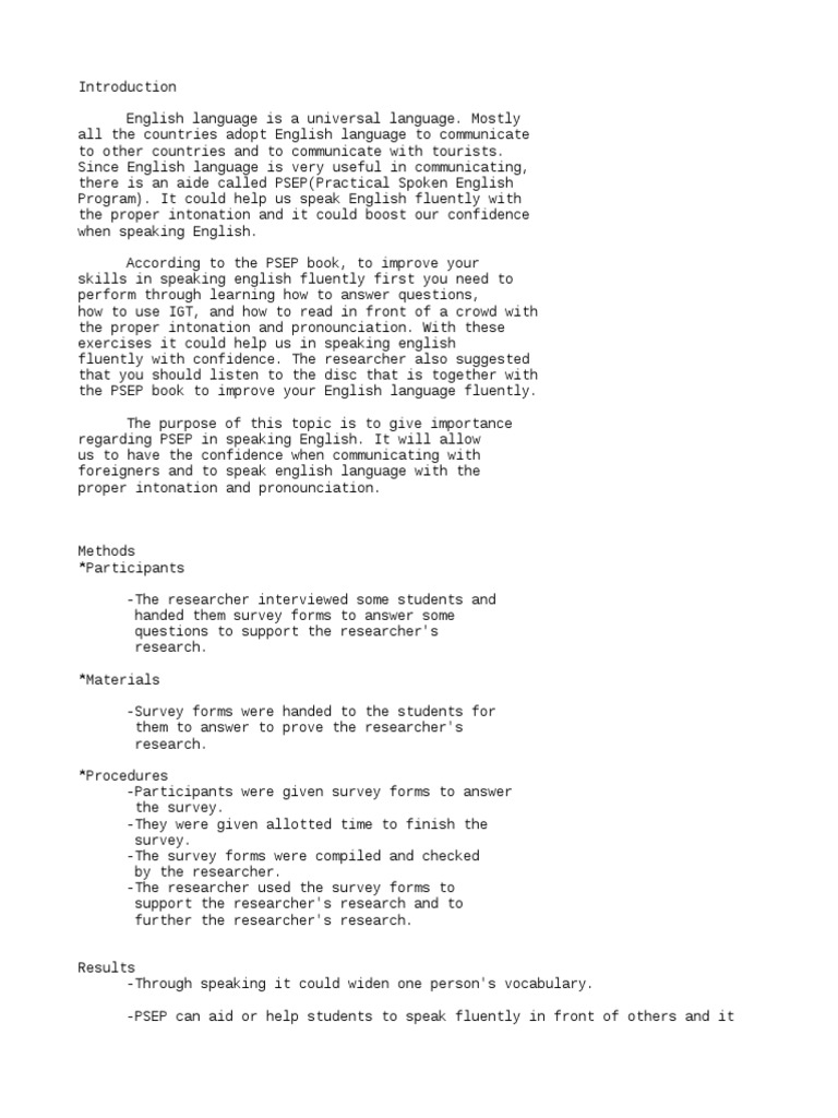 Baby Thesis | PDF | English Language | Vocabulary