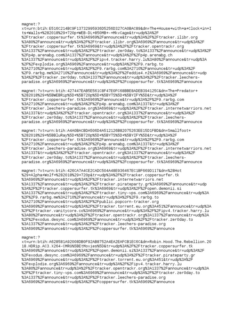Torrents | PDF | Telecommunications Standards | Computer Data