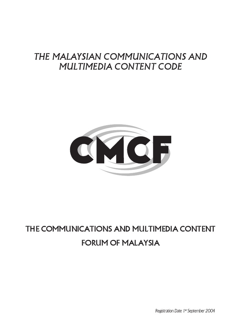 CMCF Content Code English | PDF | Obscenity | Profanity