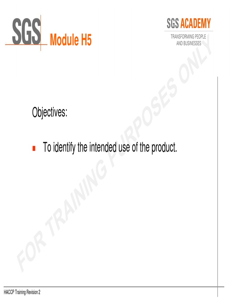 Identifying Intended Use of Products | PDF