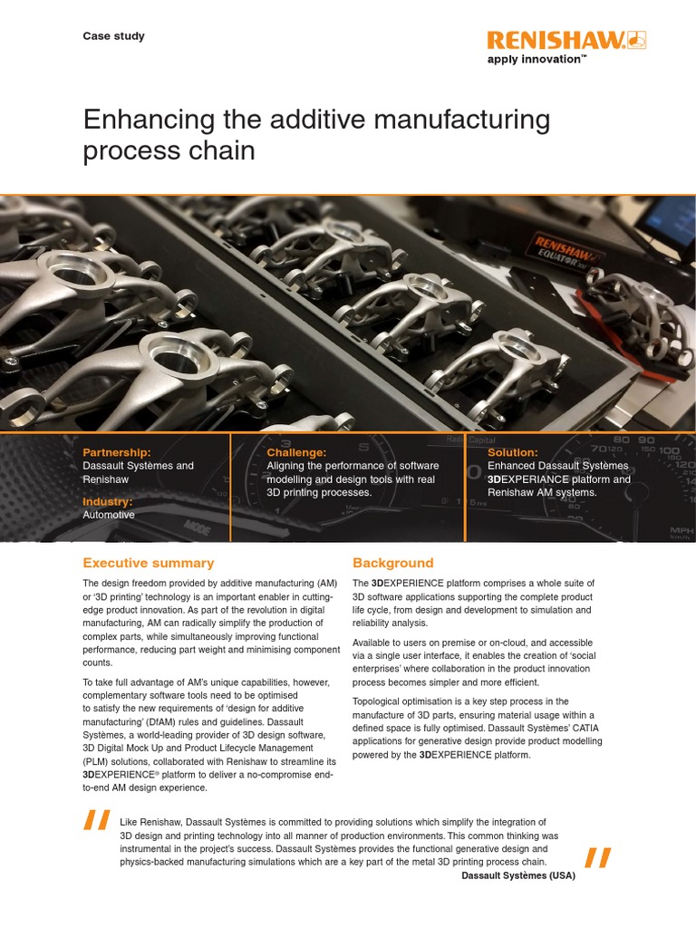 Dassault Systemes Case Study | PDF | Product Lifecycle | 3 D Printing