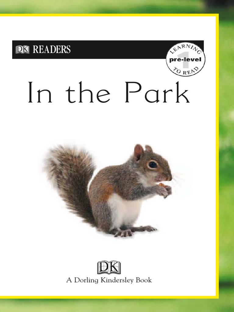 DK Readers Prelevel 1 - in The Park | PDF