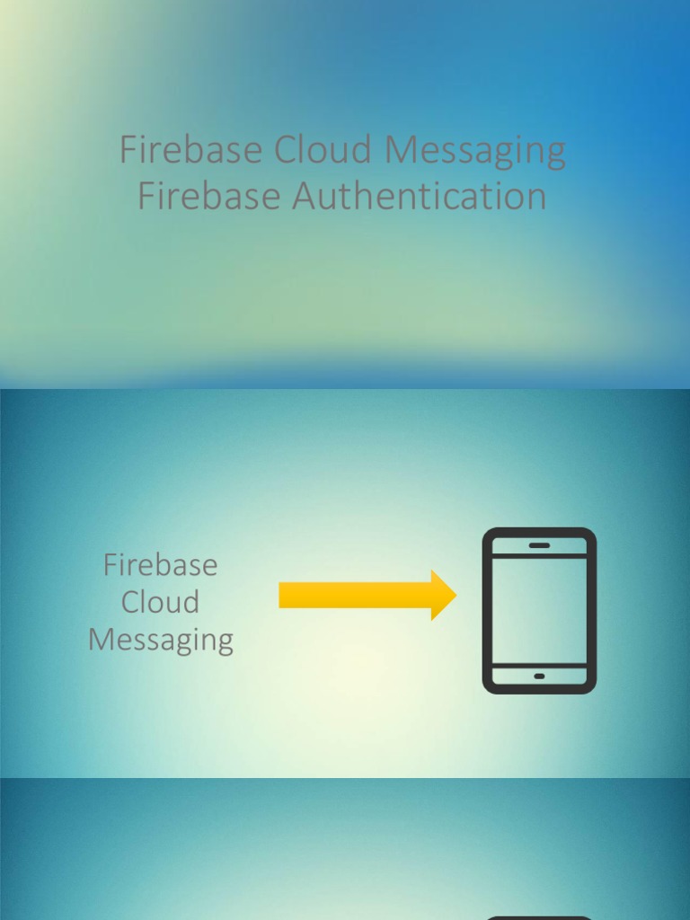 Firebase Authetication Y Push Notification Pdf Java Lenguaje De Programación Computación 3738