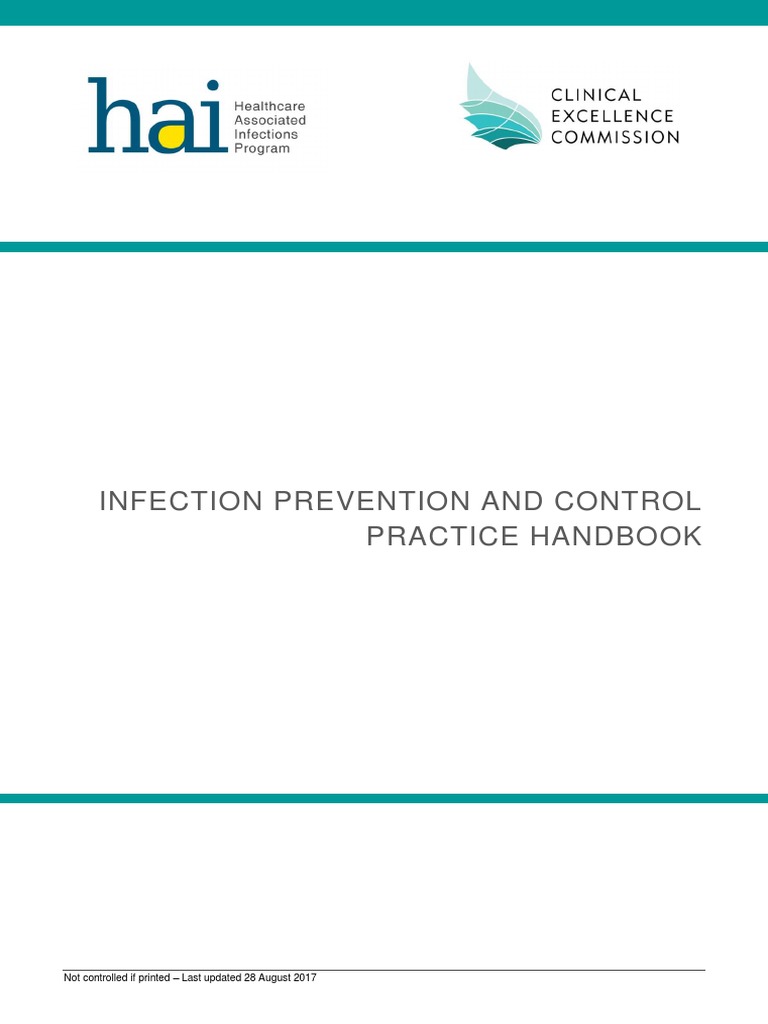 Infection Prevention and Control Practice Handbook V2 Updated 1 Sep ...