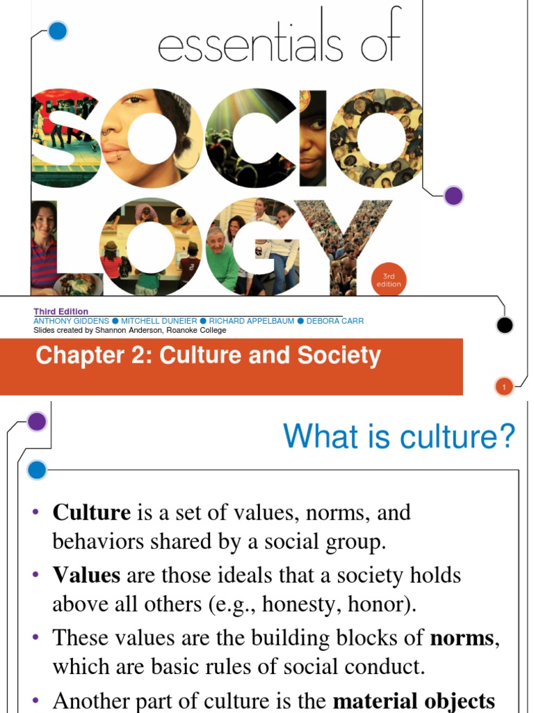 Chapter 2: Culture and Society: Third Edition | PDF | Nature Versus ...