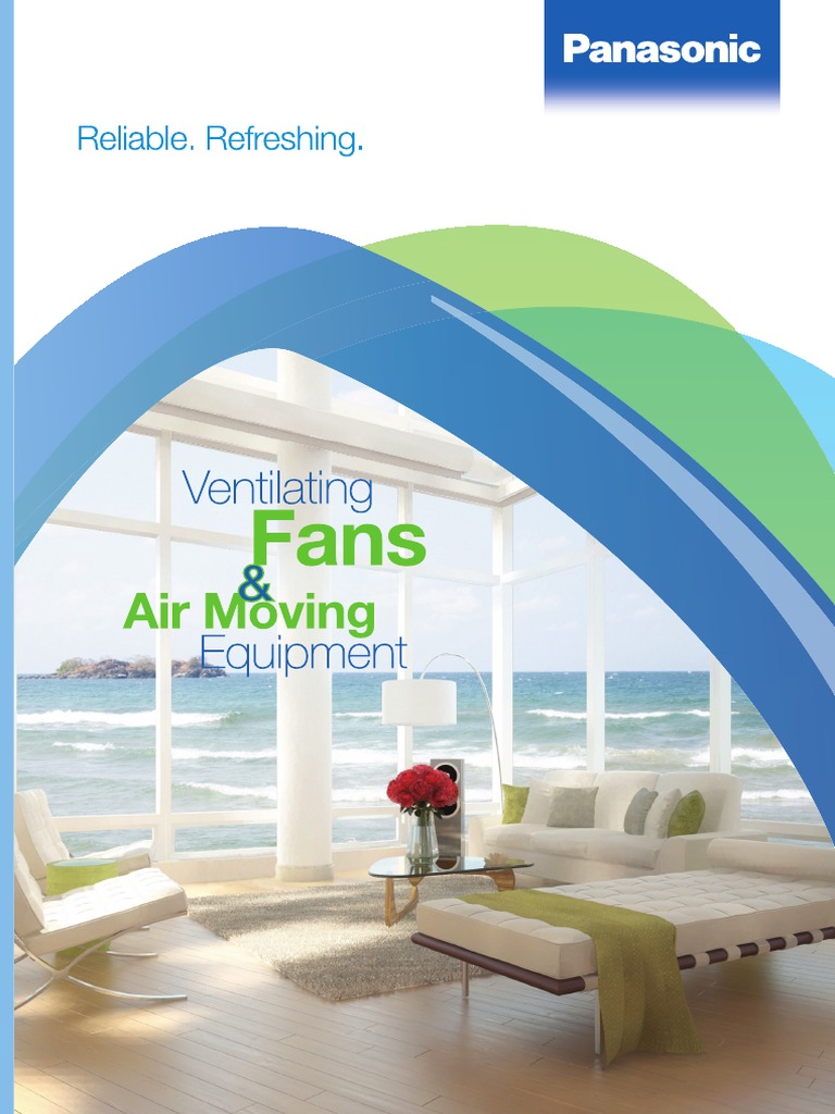 Panasonic Ventilating Fans & AirMoving Equipment | PDF | Ventilation ...
