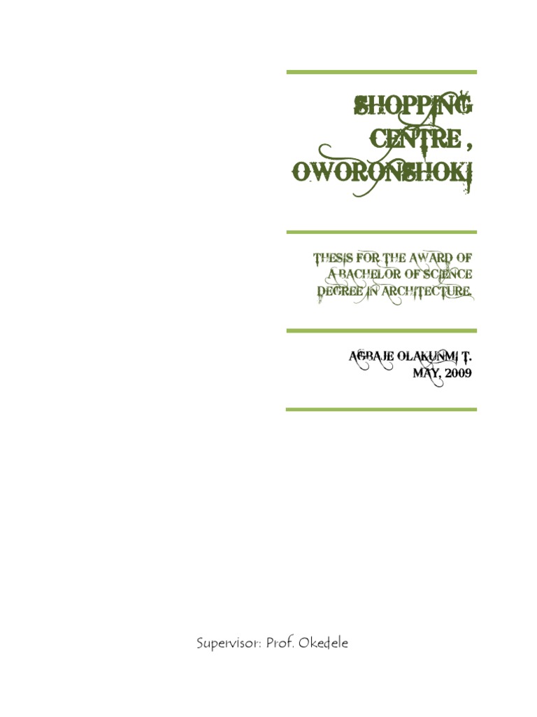 Oworo Shopping Mall | Download Free PDF | Shopping Mall | Retail