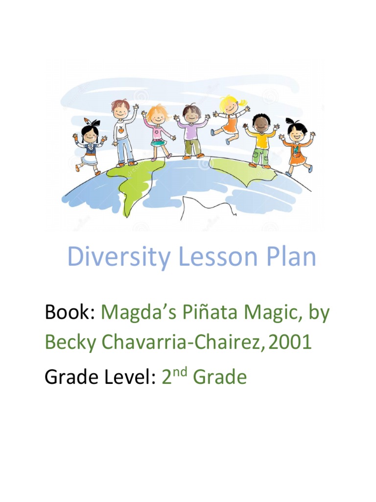 Diversity Lesson Plan: Book: Grade Level | PDF | Behavior Modification ...