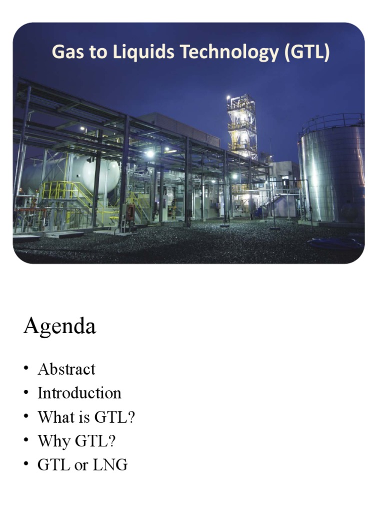 Gas To Liquids Technology (GTL) | PDF | Nature | Gas To Liquids