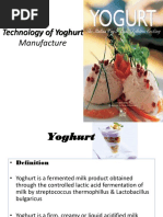 Flowchart YOGURT | PDF | Yogurt | Milk