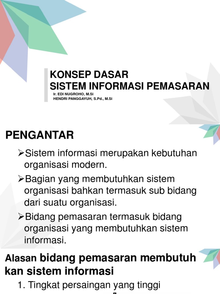 Konsep Dasar SIP PDF | PDF