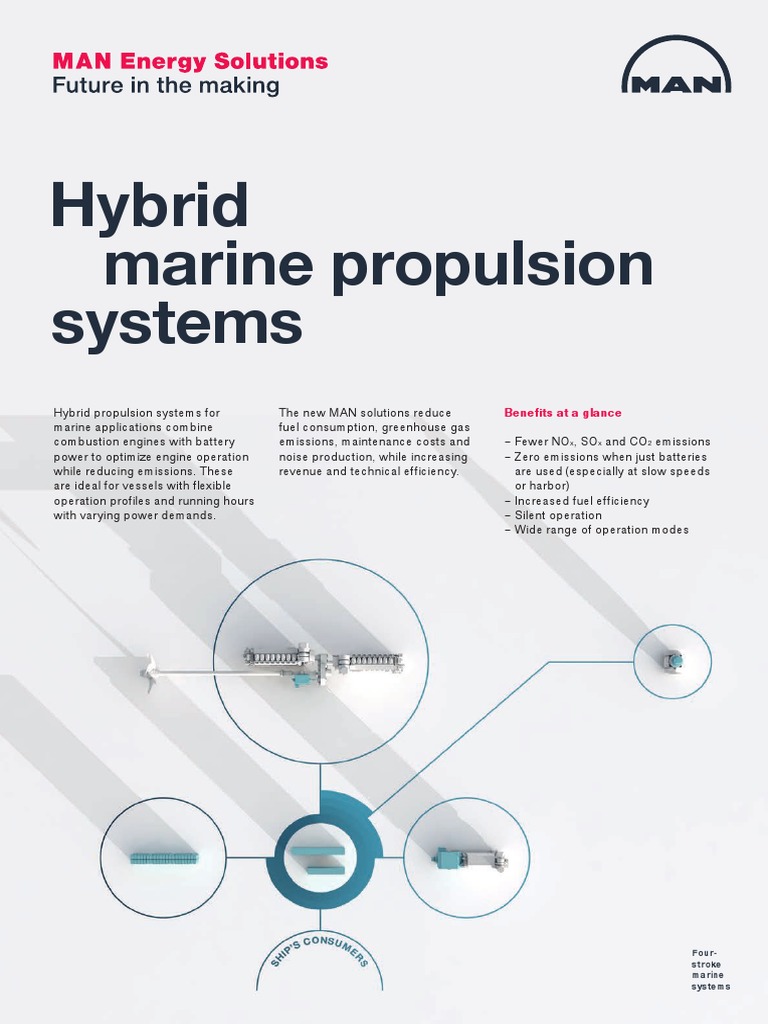 MAN Marine Propulsion Systems | PDF | Marine Propulsion | Hybrid Vehicle