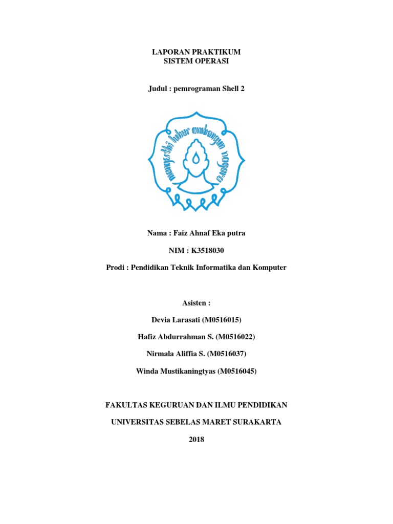 Laporan Praktikum Sistem Operasi PDF | PDF