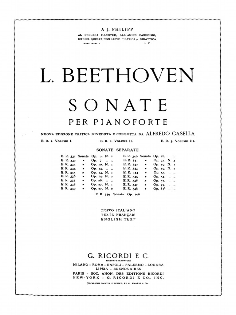 Beethoven Sonata Opus 10 Nº 2 PDF | PDF