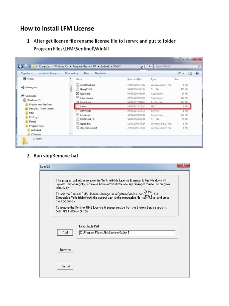 A Step-by-Step Guide to Installing an LFM License Through Sentinel and ...
