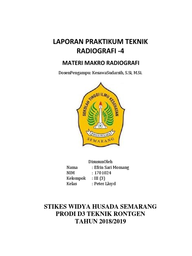 Makroradiografi Efrina Sari | PDF