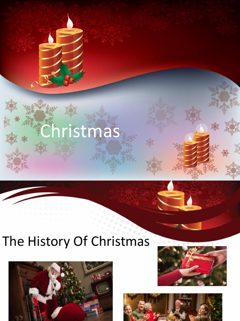 History of Christmas Presentation | PDF | Art | Religion & Spirituality