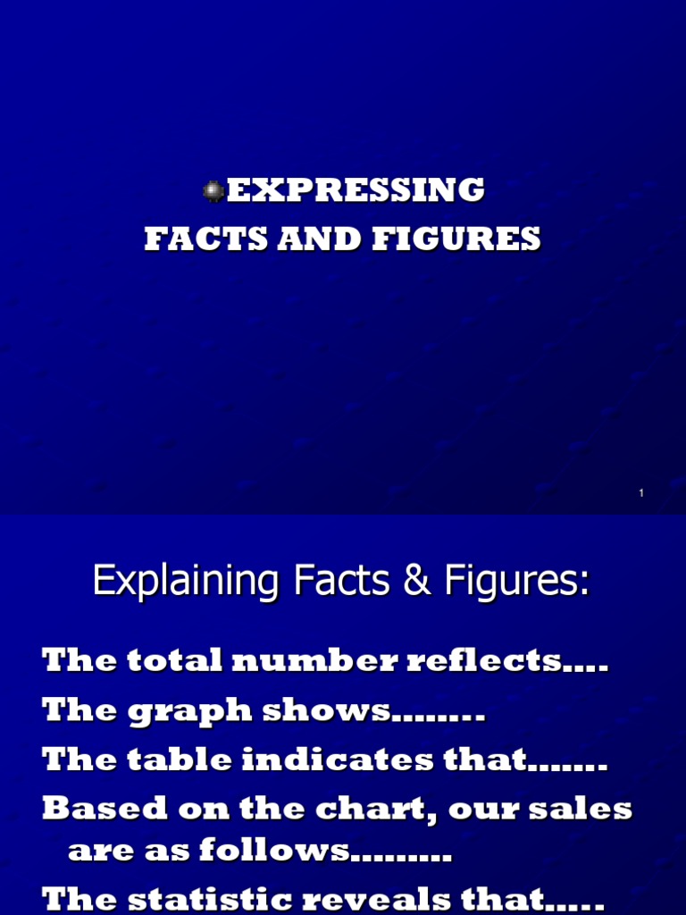 Expressing Facts and Figures | PDF | Teaching Mathematics