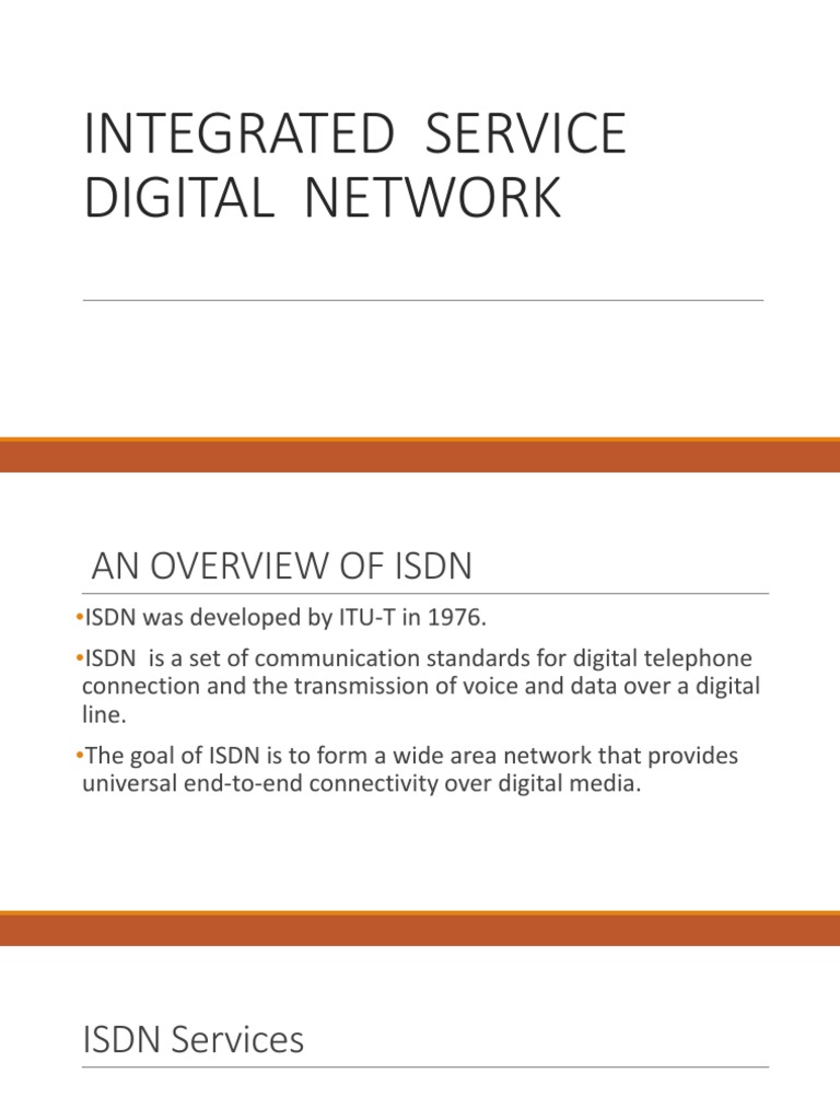 ISDN Overview: B Channel Bandwidth | PDF | Technology & Engineering