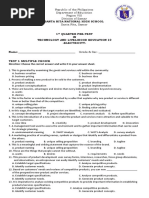 Grade 9 TLE EIM Electrical Installation Maintenance LAS | PDF