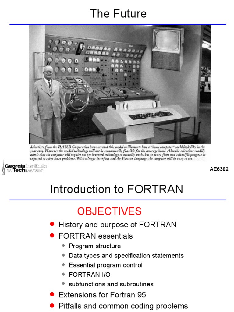 Programming With Fortran | PDF | Subroutine | Control Flow