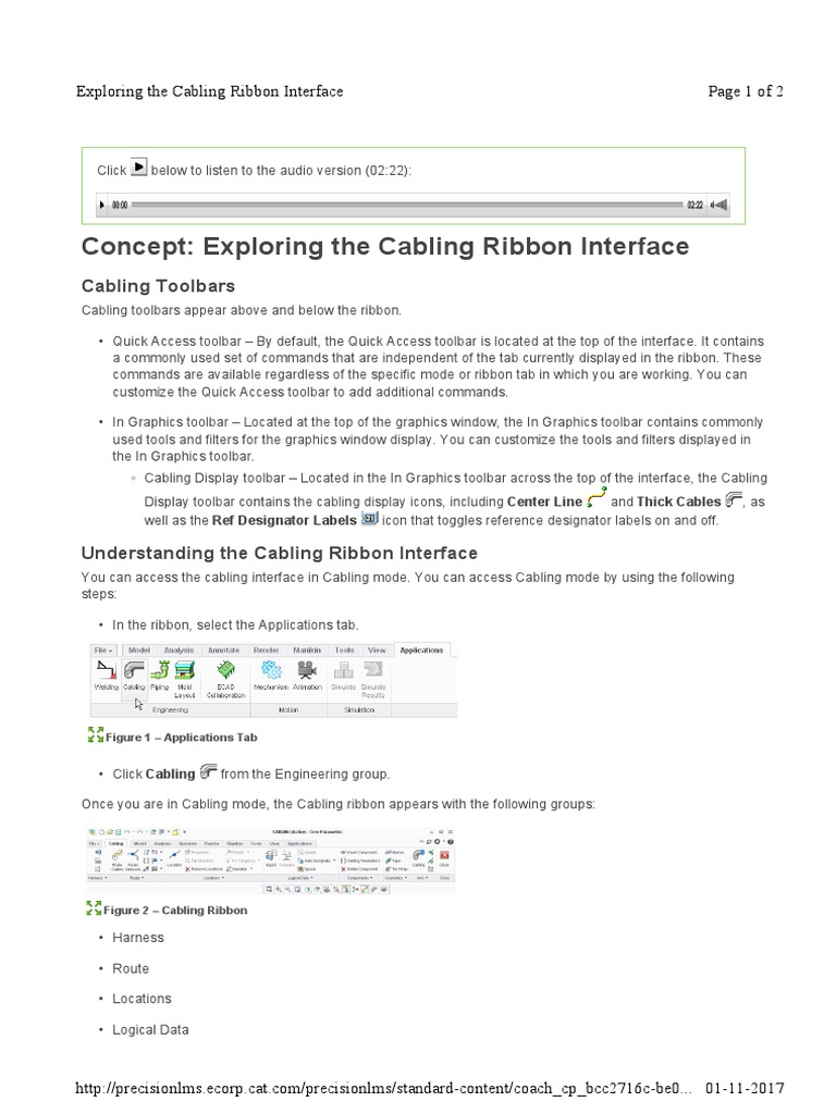 Concept: Exploring The Cabling Ribbon Interface | PDF | Tab (Gui ...