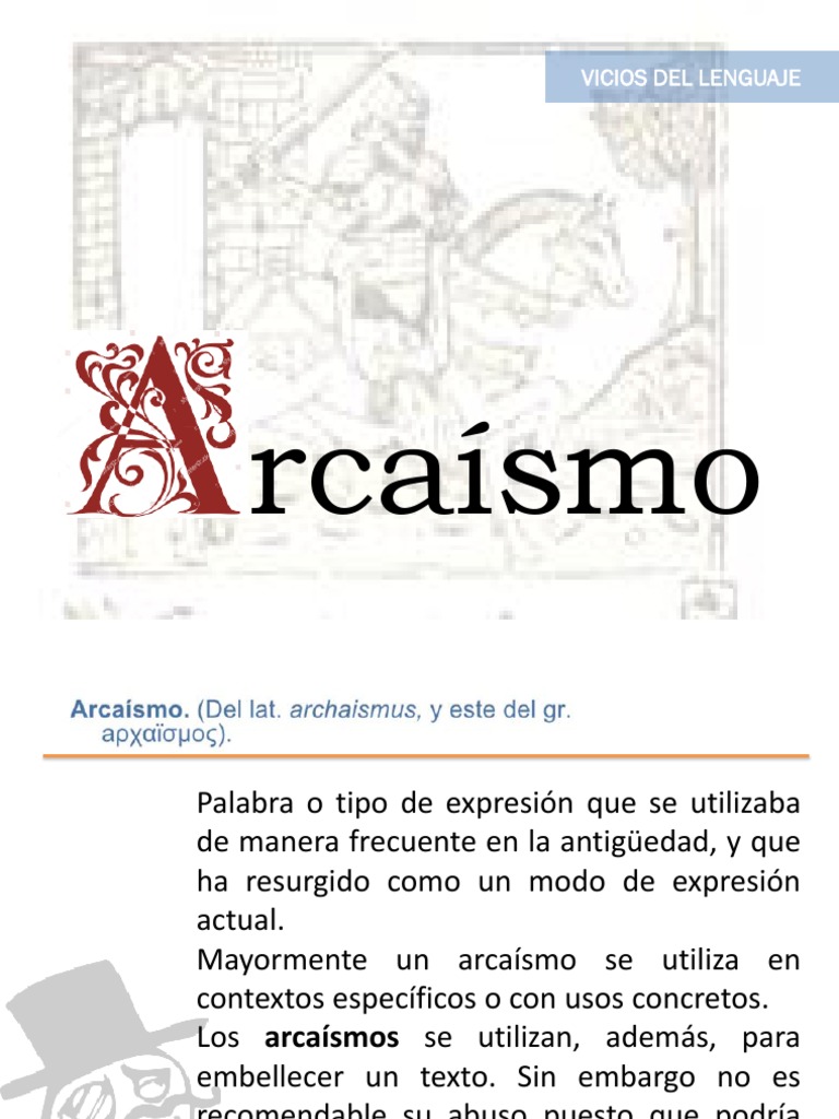 Arcaismo | PDF | Lingüística | Idiomas