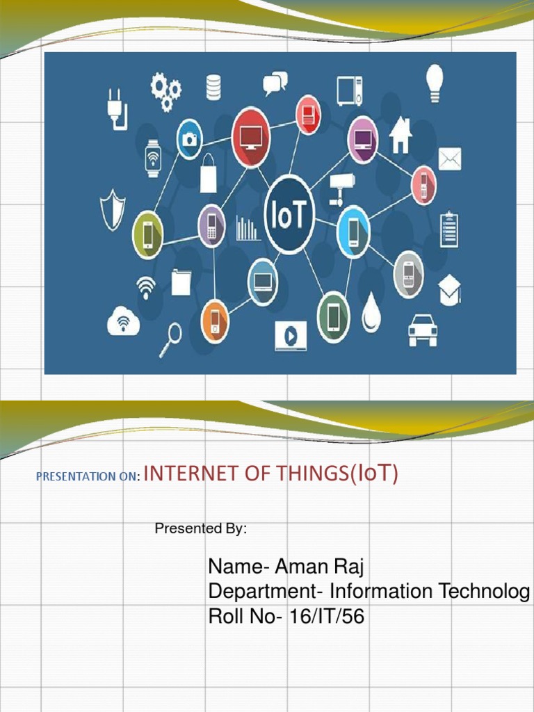 Internet of Things Iota Seminar PPT by Mohan Kumar G 160122172302 | PDF ...