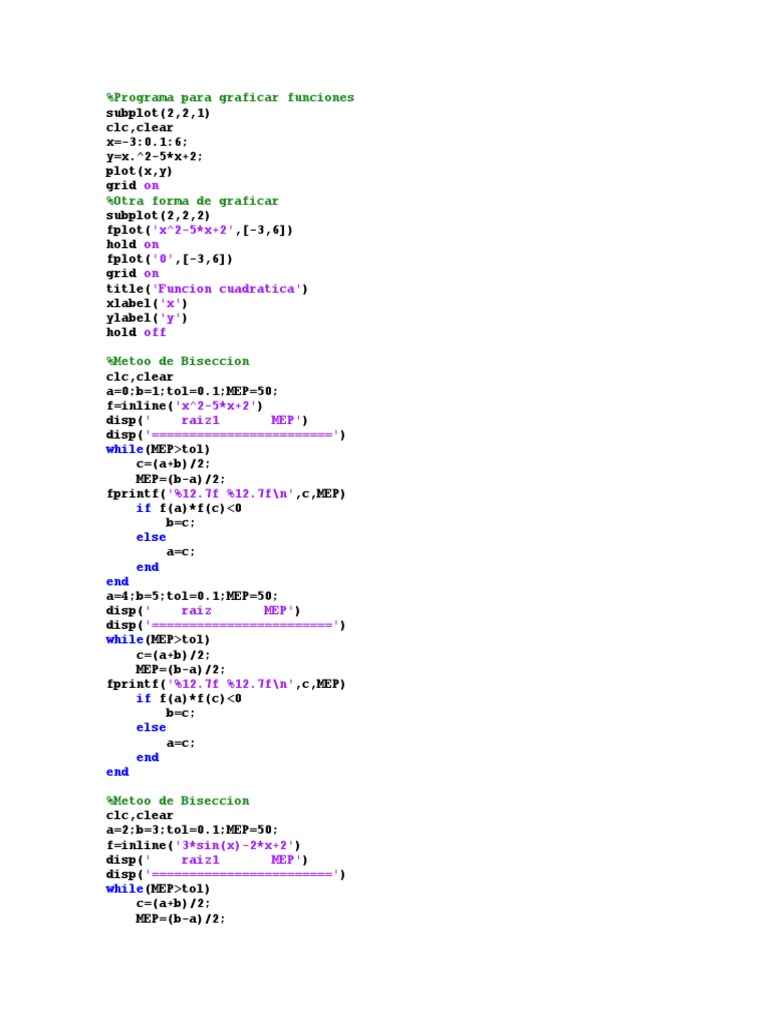 %programa para Graficar Funciones: While | PDF | Algorithms | Areas Of ...