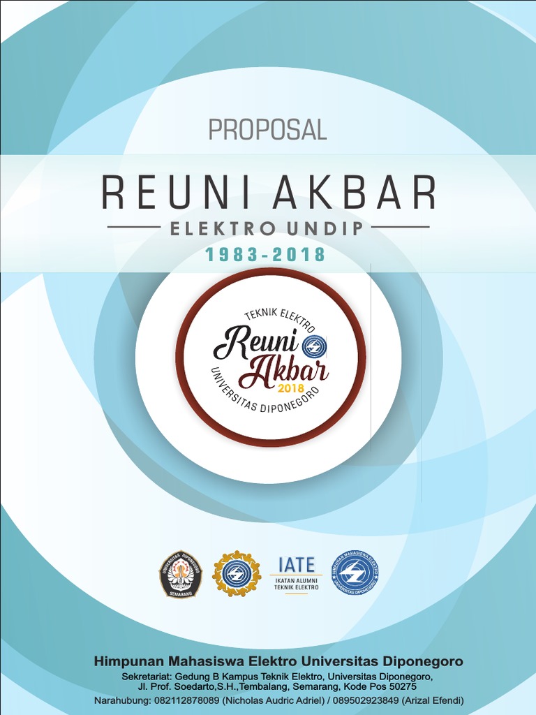 Proposal Reuni Akbar Teknik Elektro Undip | PDF Proposal Reuni Akbar Teknik Elektro Undip | PDF