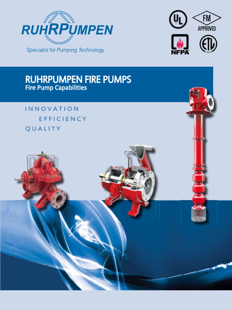 Brochure Ruhrpumpen | PDF | Pump | Engines