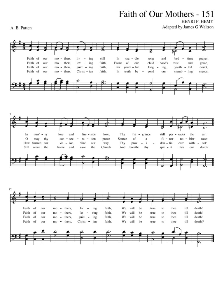 Faith Of Our Mothers Pdf