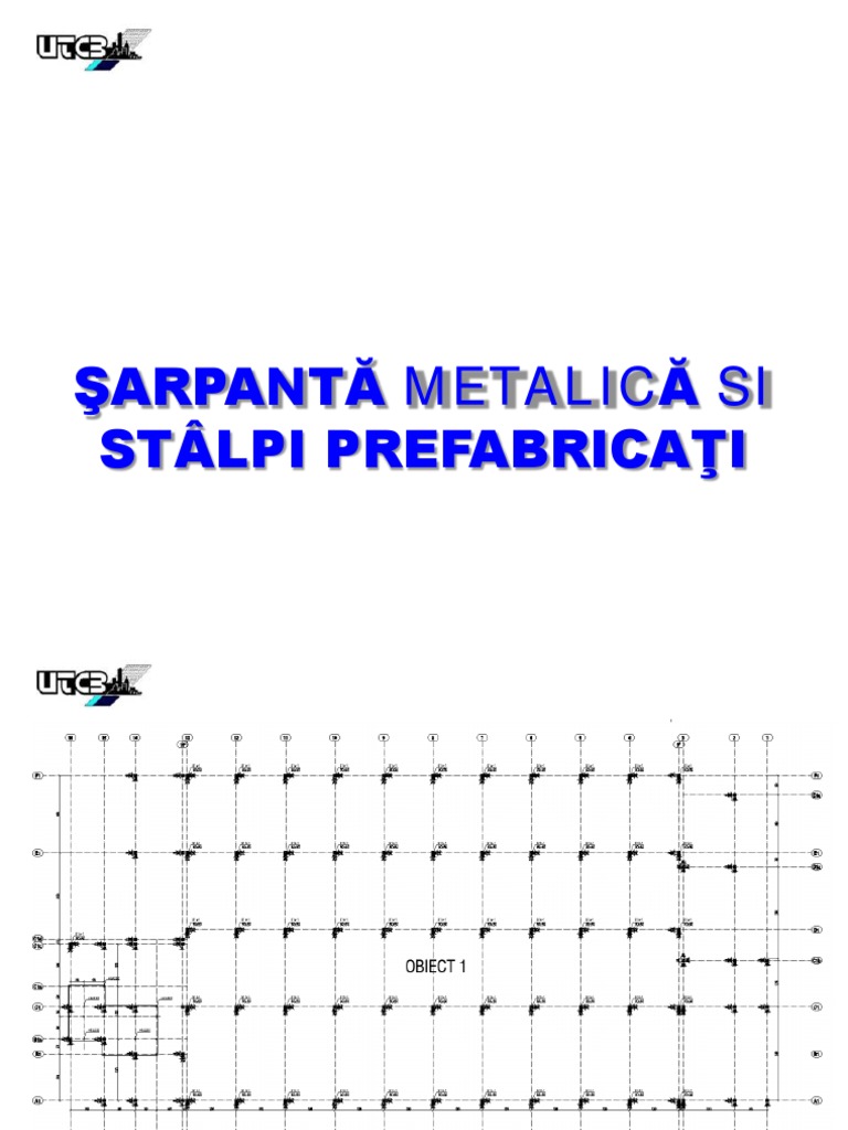 Sarpanta Metalica Stalpi Prefabricati PDF | PDF