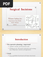 Midline Abdominal Incision Techniques | PDF | Surgical Suture | Abdomen