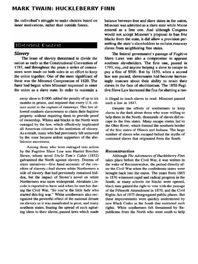 Historical Contexts | PDF