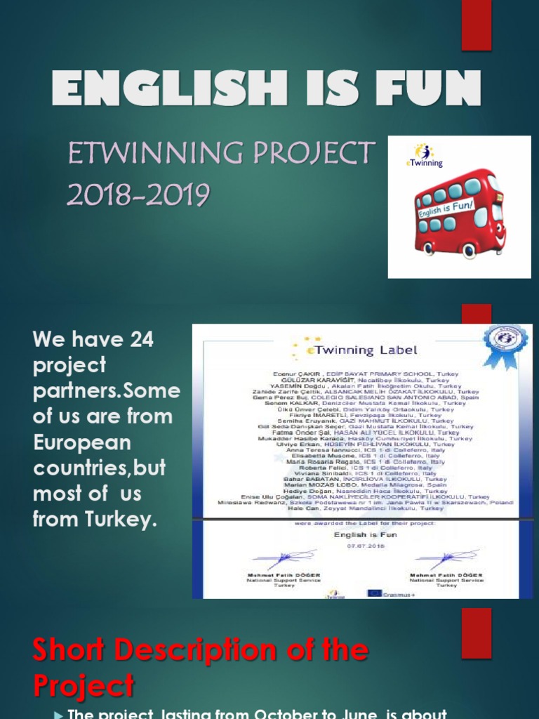 English Is Fun | PDF | Educational Technology | Learning