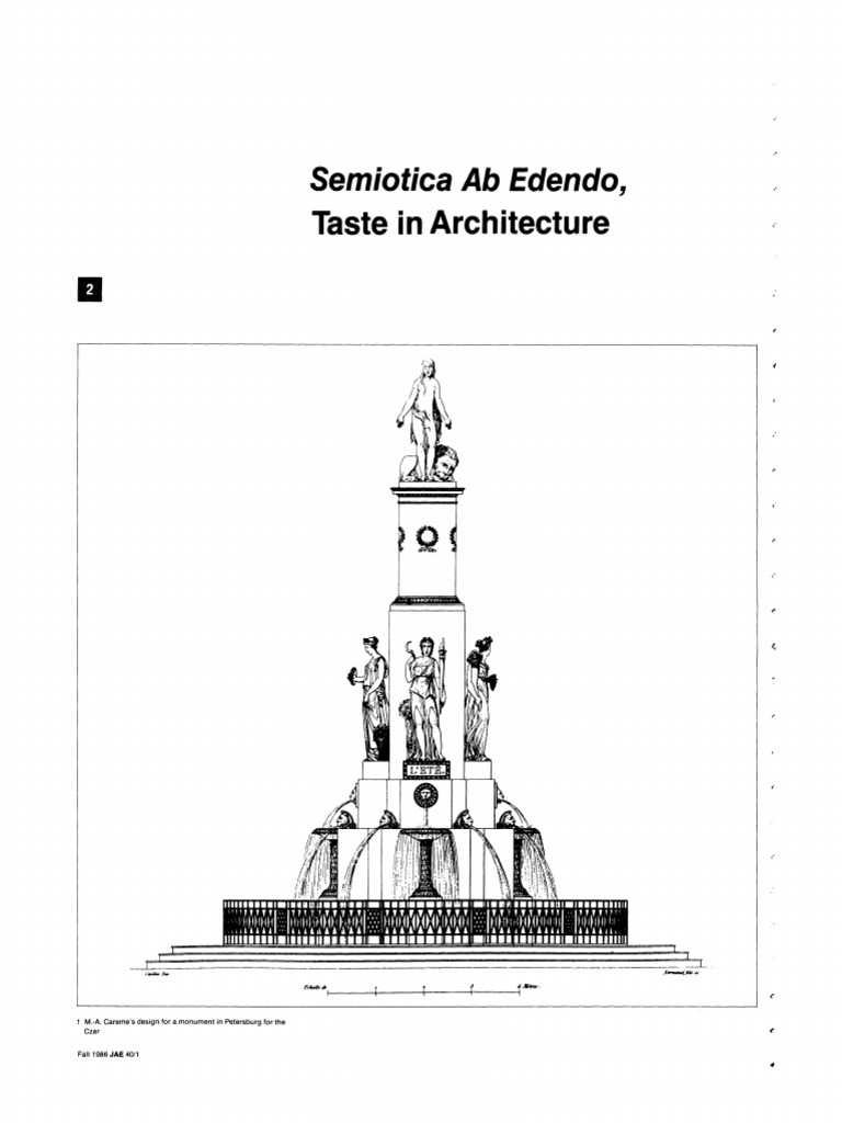Taste in Architecture PDF | PDF | Analogy | Reason