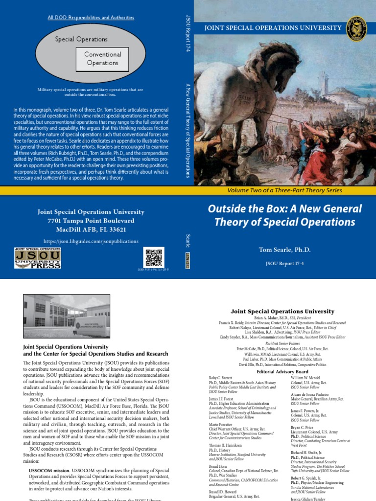 SpecialOps Theory - Thinking Outside The Box | PDF | United States ...